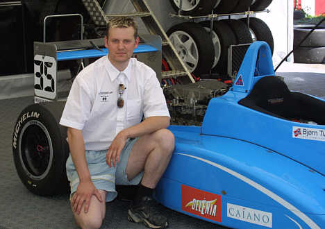 Motorsporten.dk - Formel Renault 2000 Danmark - Bjørn Tvedt satser